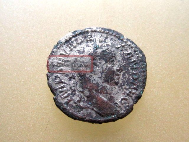 Fouree Denarius Of Severus Alexander 222 - 235 Ad Roman Coin