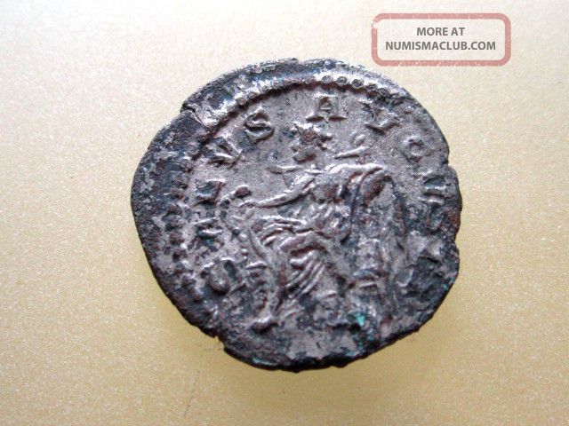 Fouree Denarius Of Severus Alexander 222 - 235 Ad Roman Coin