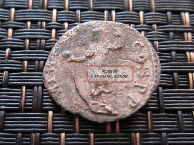 Fouree Denarius Of Severus Alexander 222 - 235 Ad Ancient Roman Coin