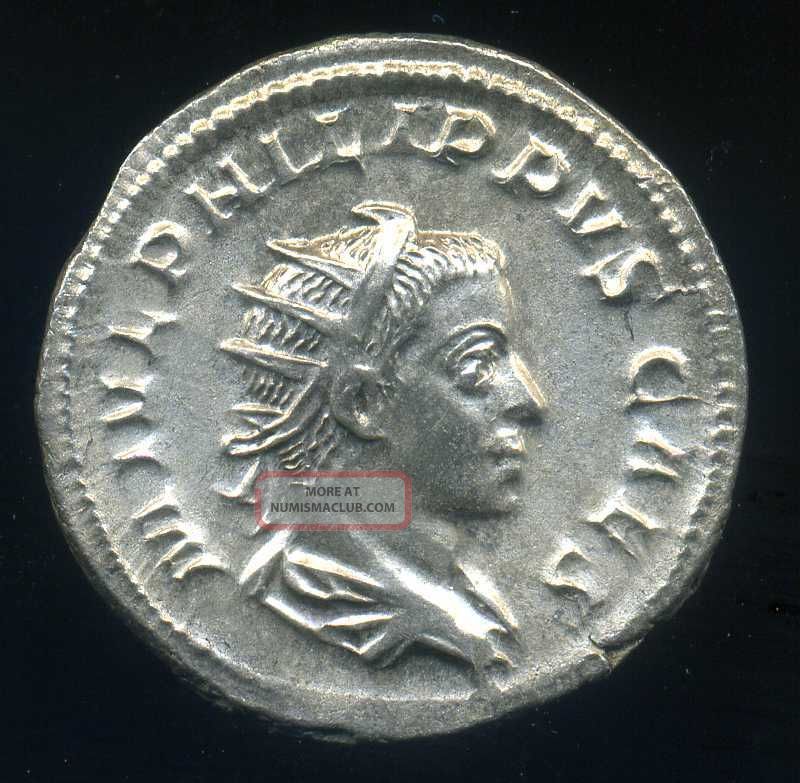 D - D Roman Empire - Philip Ii (247 - 249) Antoninianus. 4, 14 G.