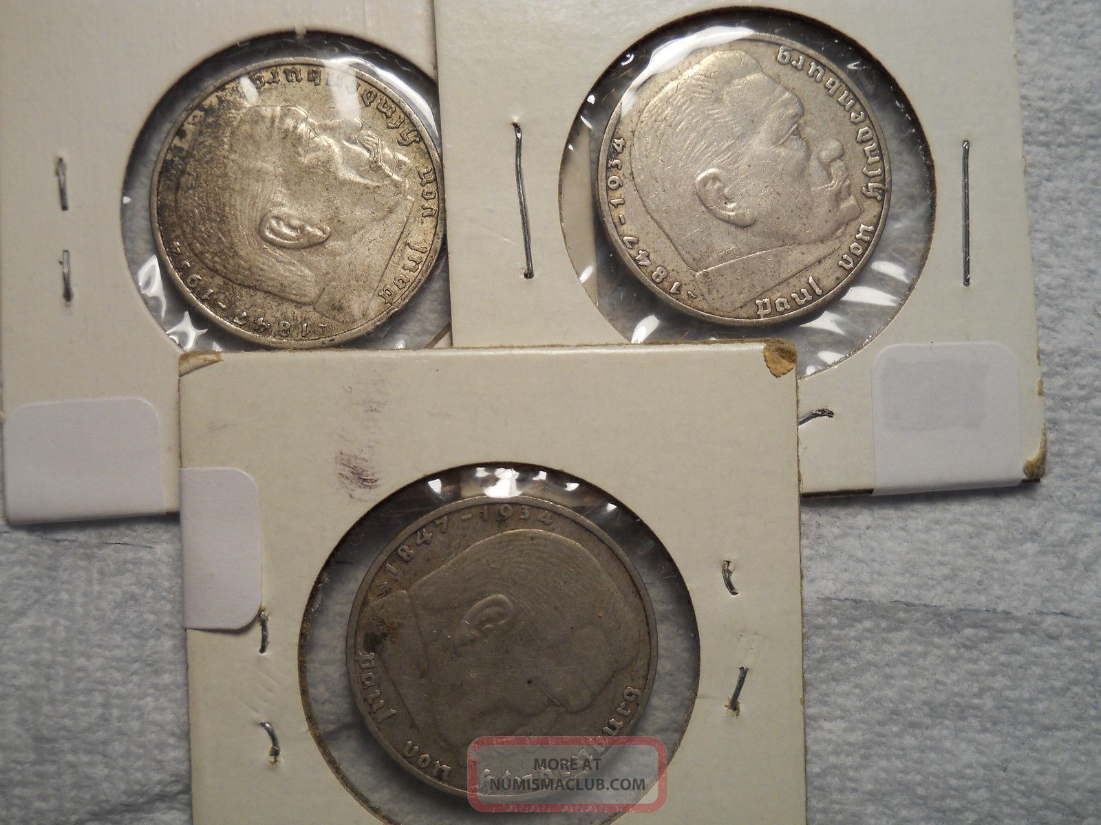 1937 1938 1939 A Pre - Ww2 Nazi 2 Reichsmark Silver Coin German Third ...