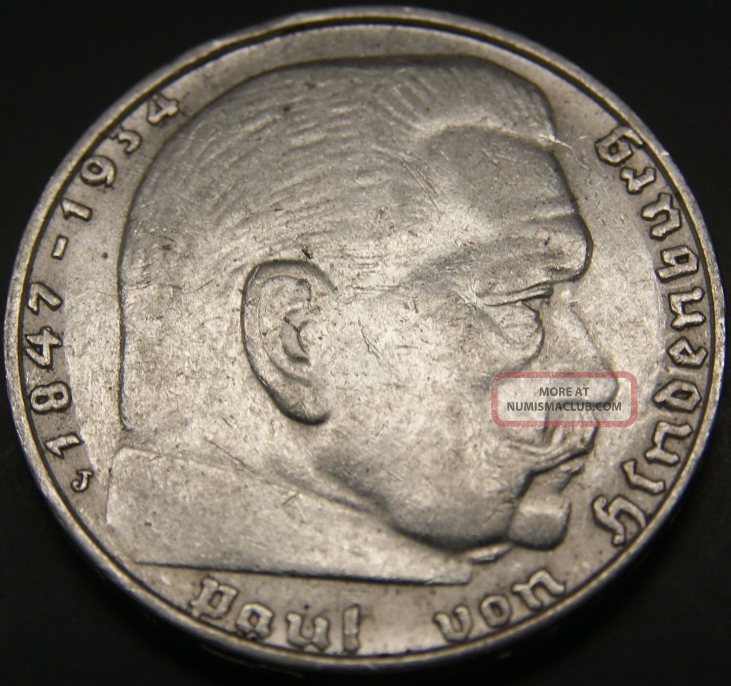 Third Reich Silver Coin 2 Reichsmark 1939 J