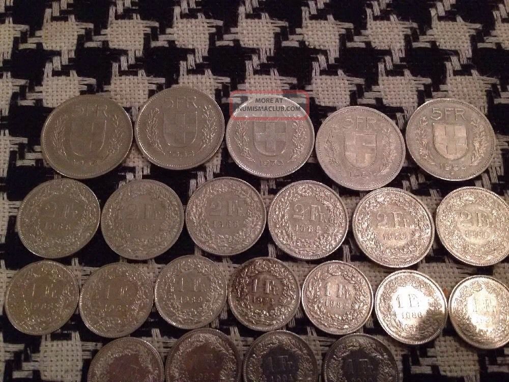 50 Swiss Francs Face Value Circulated 50 Swiss Francs Face Value Circulated