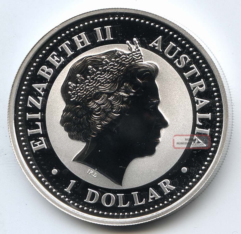 2000 Australia - Year Of The Dragon - 1 Oz. Silver - Lunar Series I ...
