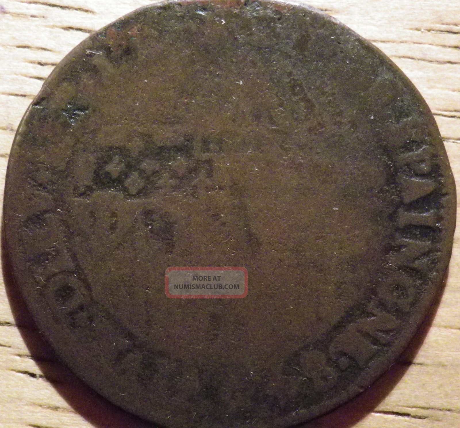 Unknown Old Copper Coin - Larger Coin - Look (d)