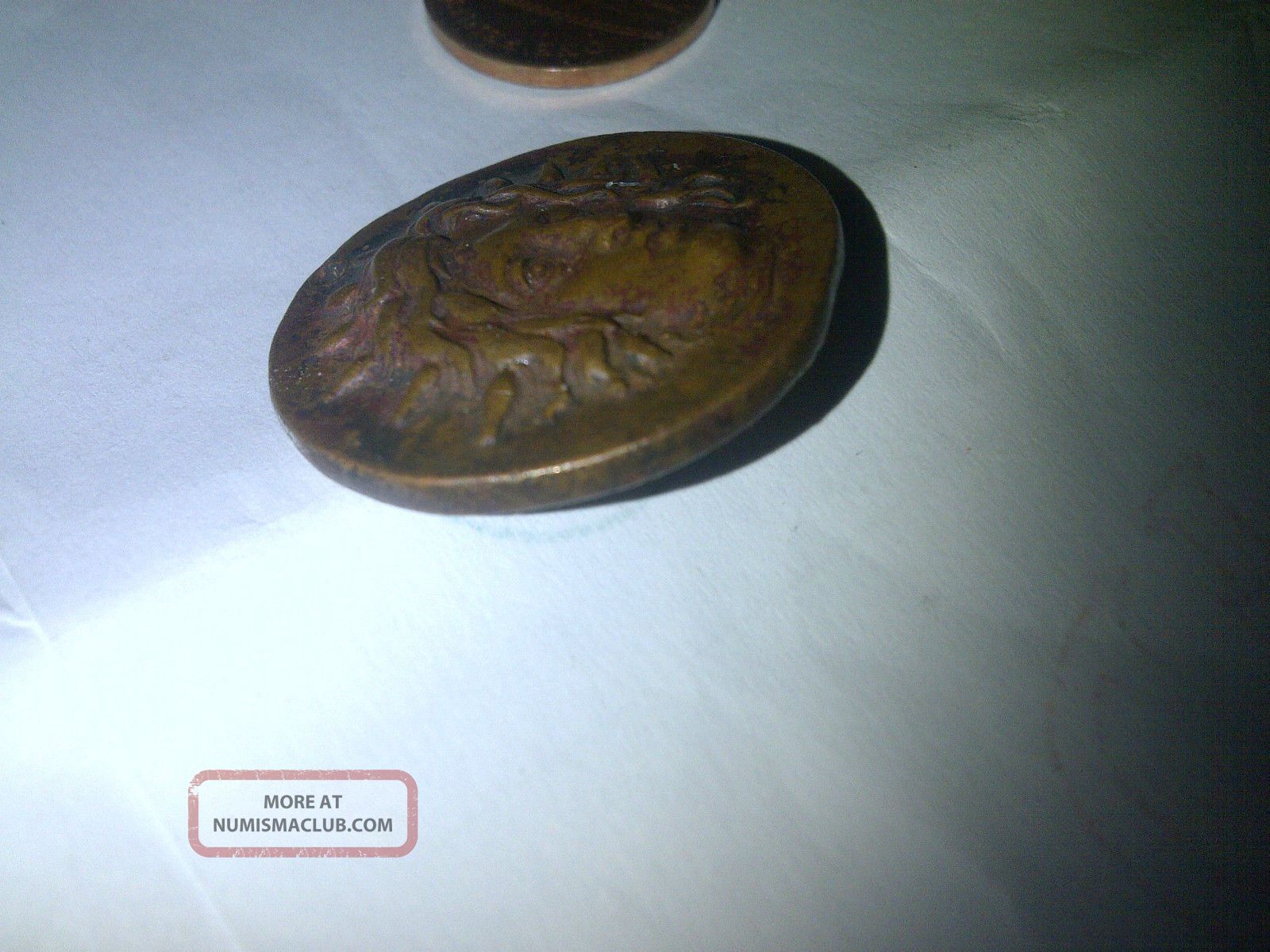 Roman Greek Rhodos Bronze Helios Rose Blume Flower Open Sun Unknown Bc ...