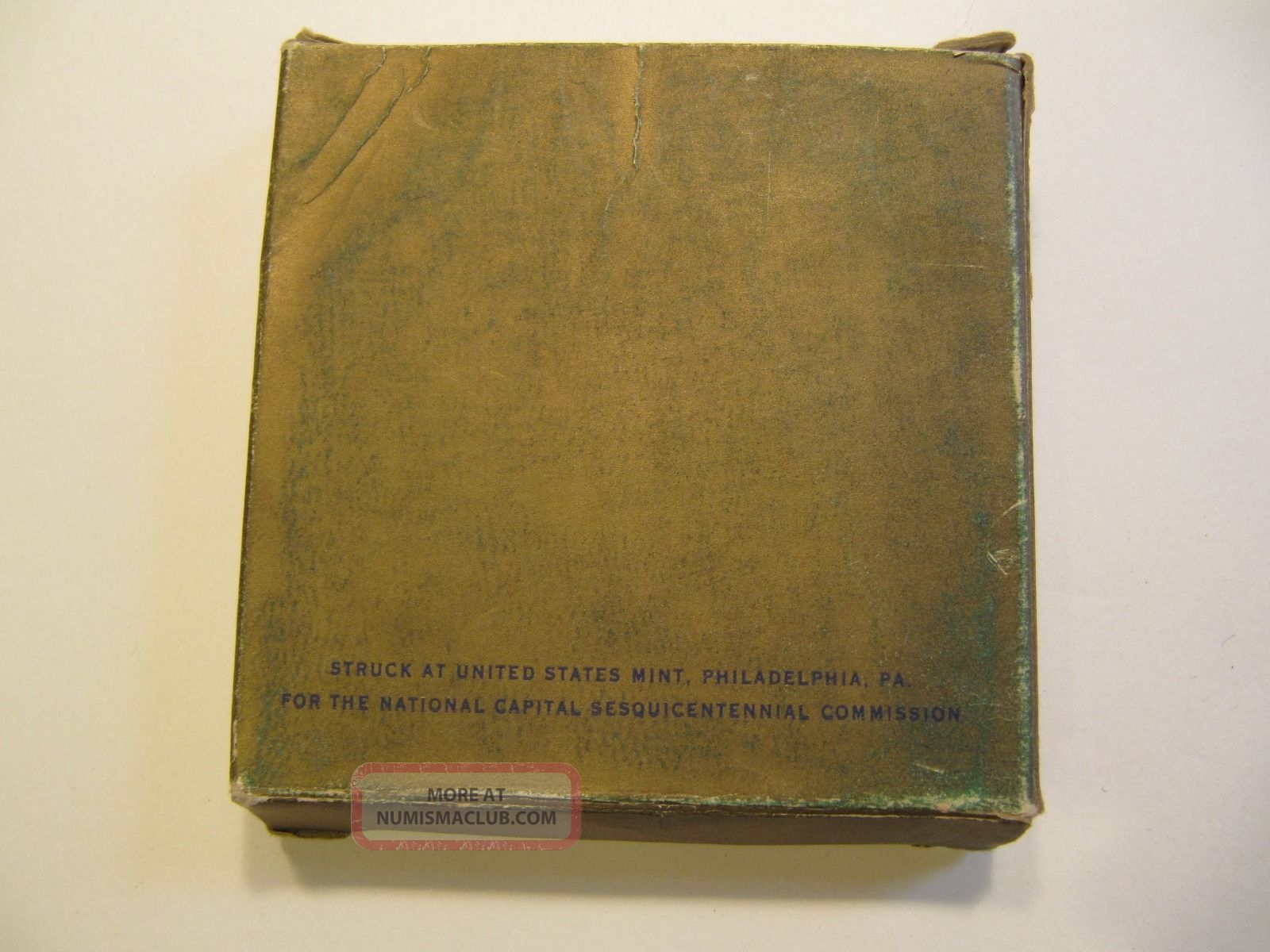 National Capital Sesquicentennial Copper Commemorative Medal