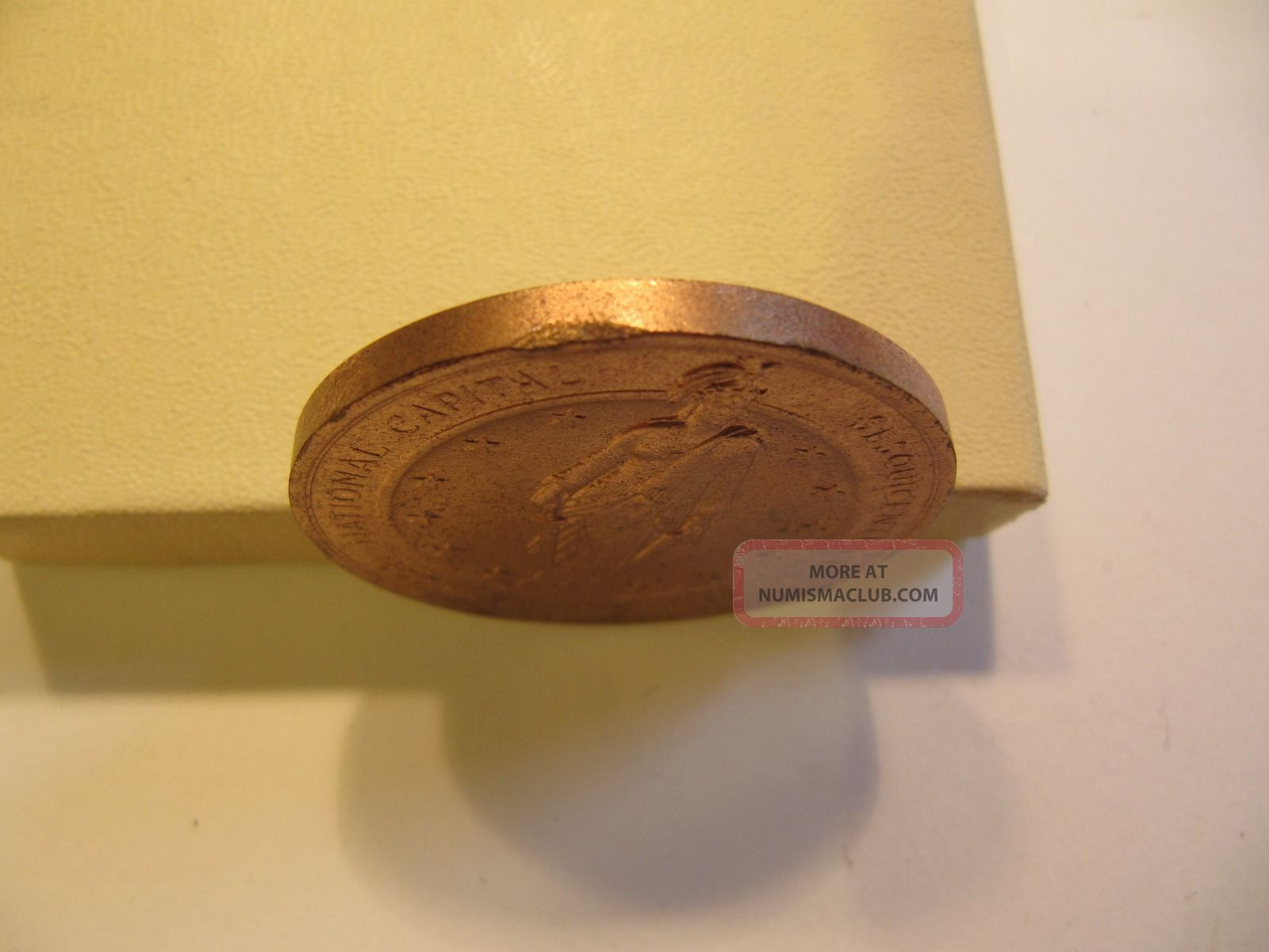 National Capital Sesquicentennial Copper Commemorative Medal