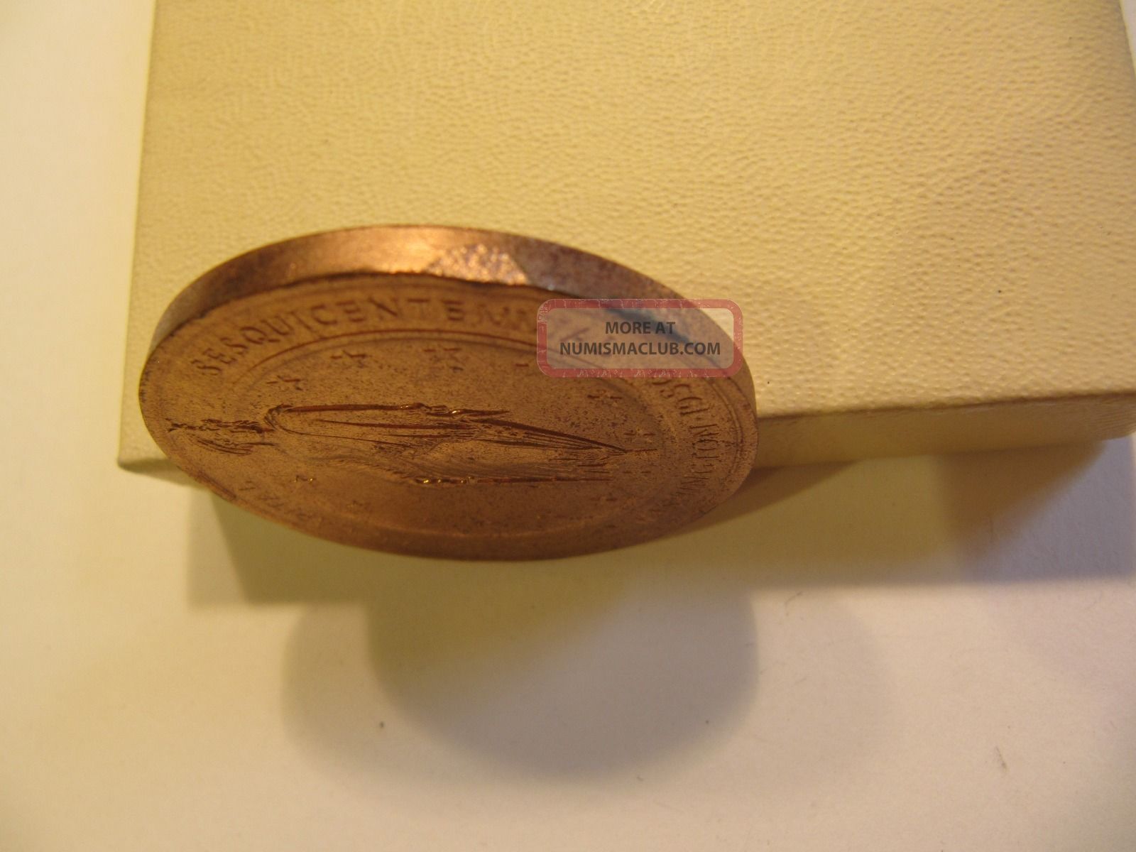 National Capital Sesquicentennial Copper Commemorative Medal