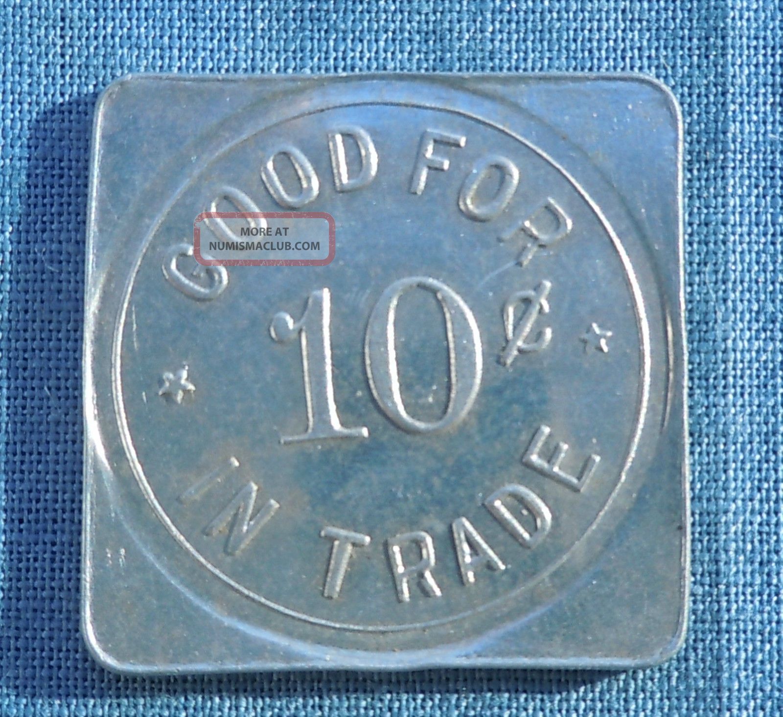 Vintage St Joseph Mo Missouri Trade Token Bally And Gardner