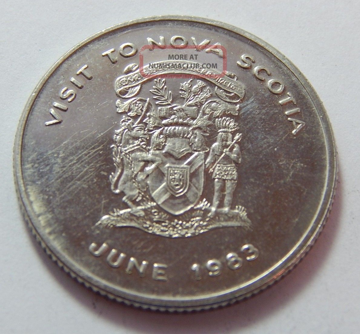 1983 Canada Nickel Medal Token - Price & Princess Of Wales Visit To ...