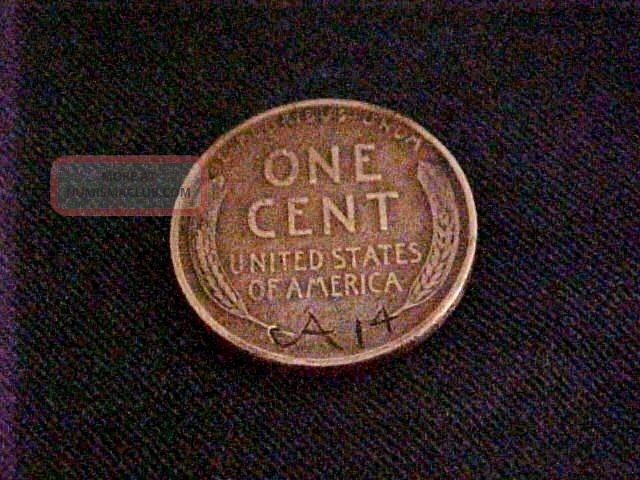 Carved Hobo Nickel Wolf Penny Lincoln Cent Folk Art Ohns 1304
