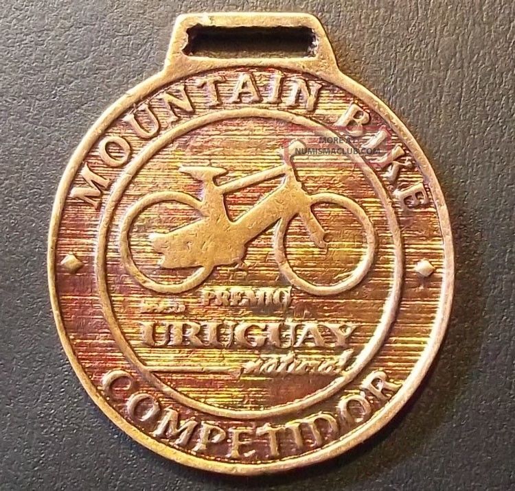 Uruguay Mountain Bike Competition Award Design Cycling Medal