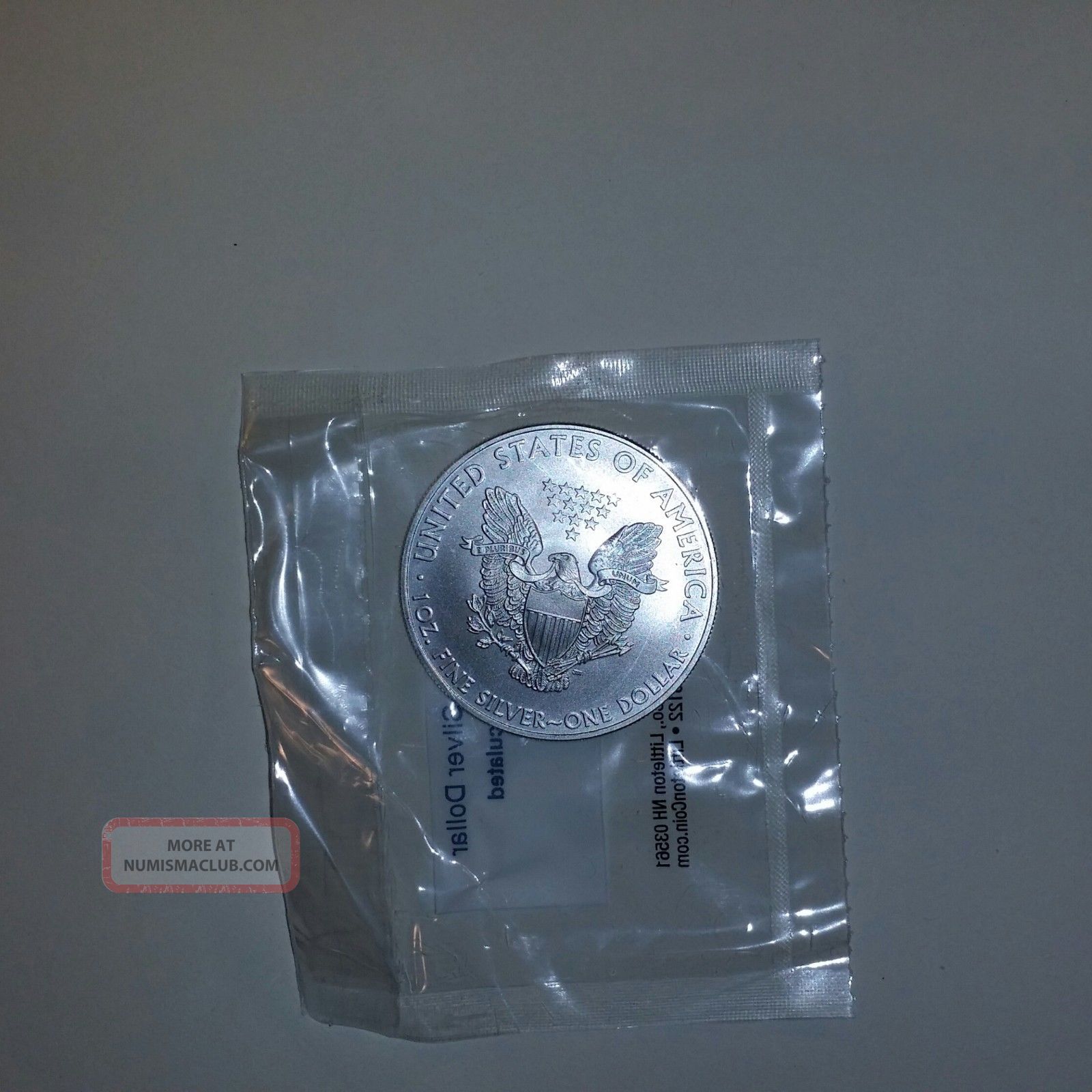 2008 Silver American Eagle Brilliant Uncirculated