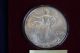 2002 American Silver Eagle Dollar 1 Oz Fine Silver Uncirculated