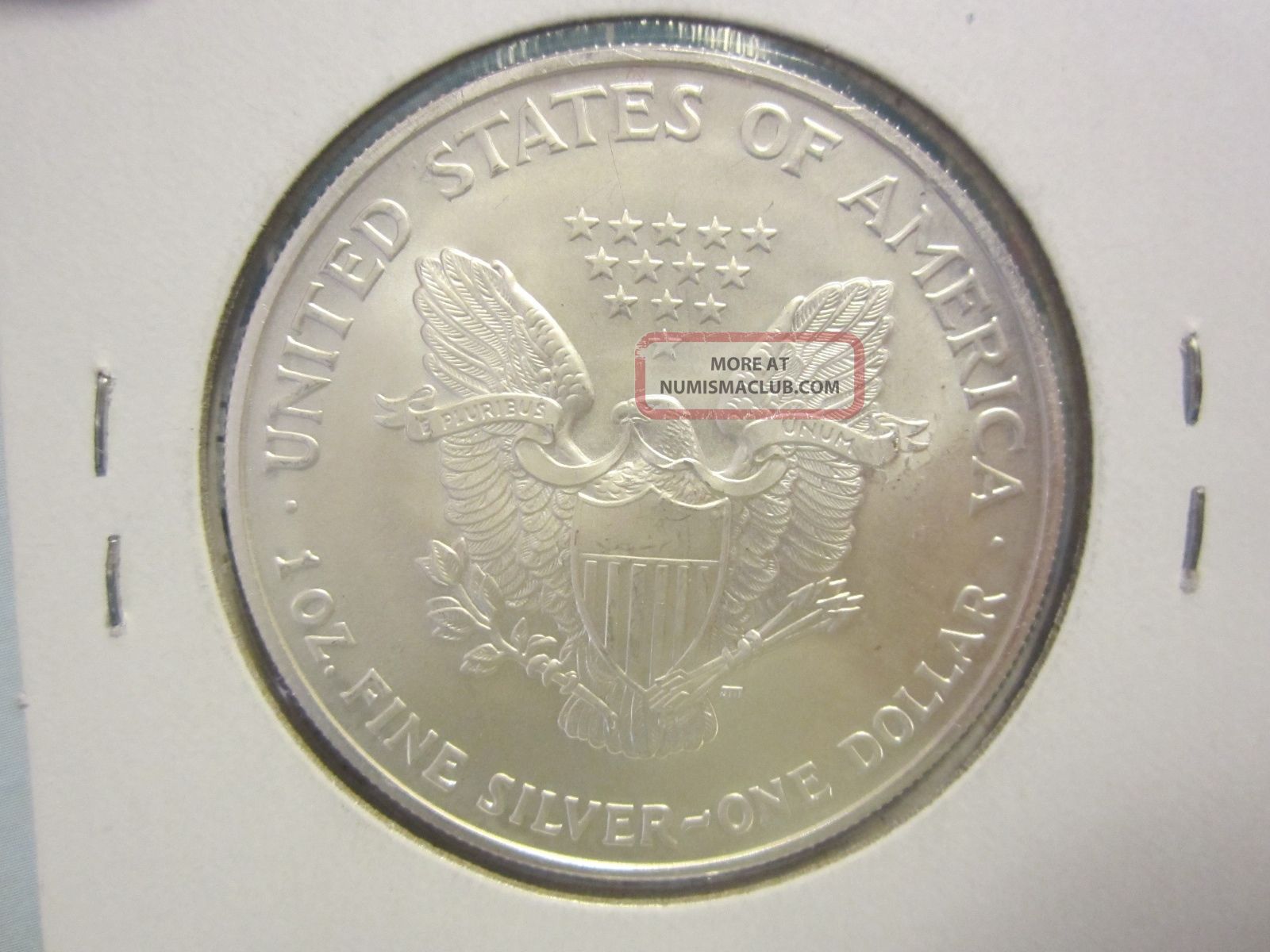 2004 Uncirculated American Silver Eagle Coin 1 Oz. 999 Silver