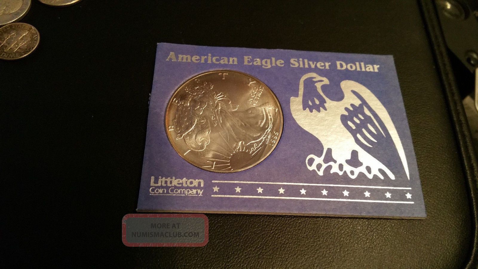 1995 American Eagle Silver Dollar Coin Key Date. 999 Silver Oz
