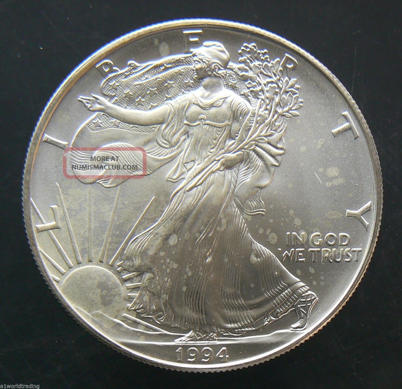 1994 Sae Silver American Eagle 1 Oz Coin