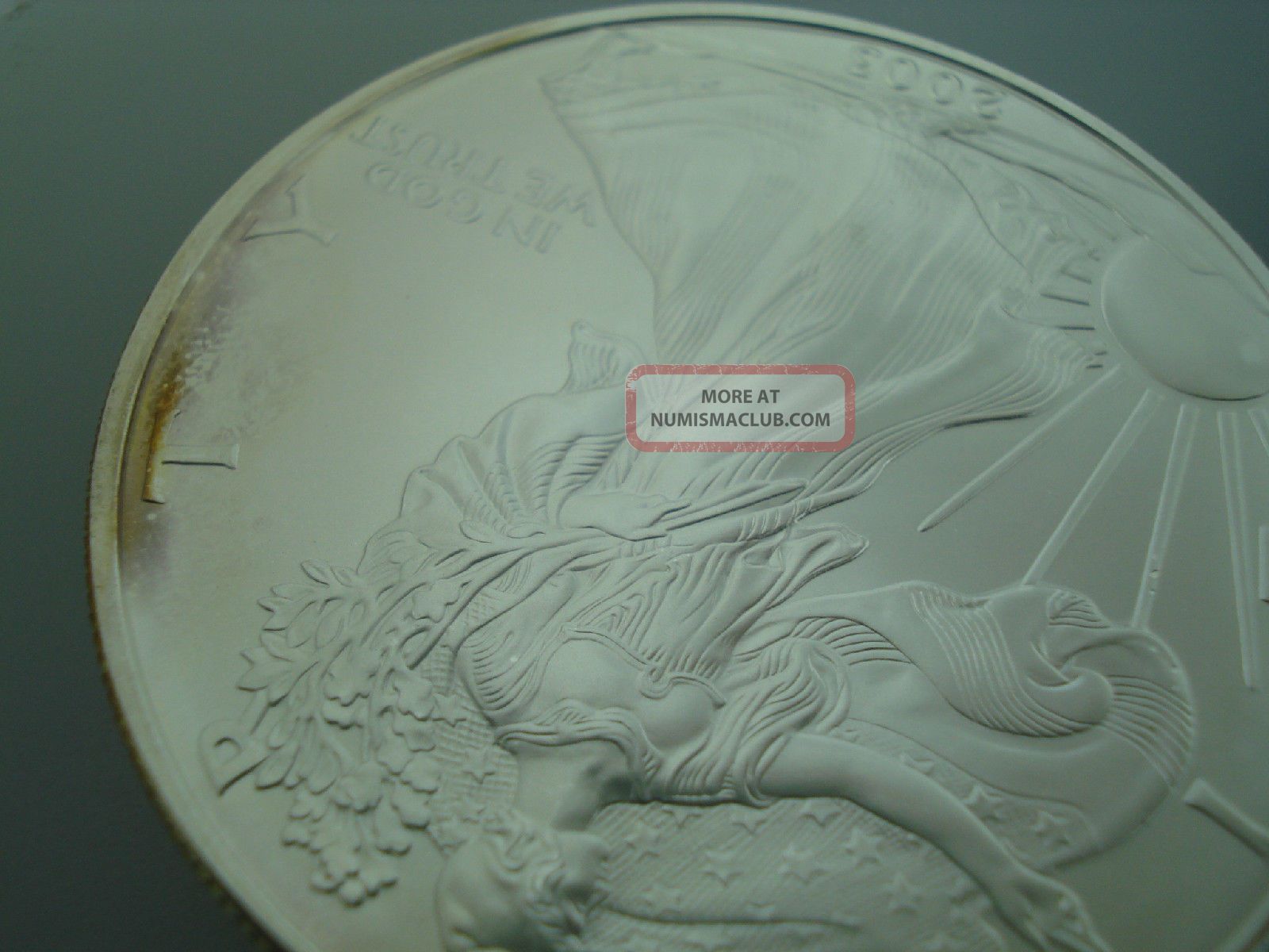 2003 Unc. American Eagle Silver Dollar $1 Coin Silver Bullion