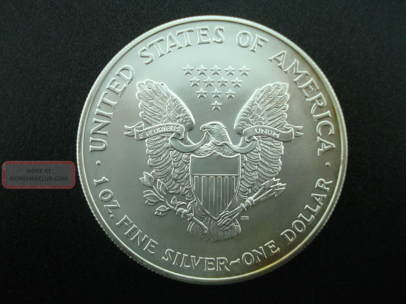 2002 Unc. American Eagle Silver Dollar $1 Coin Silver Bullion