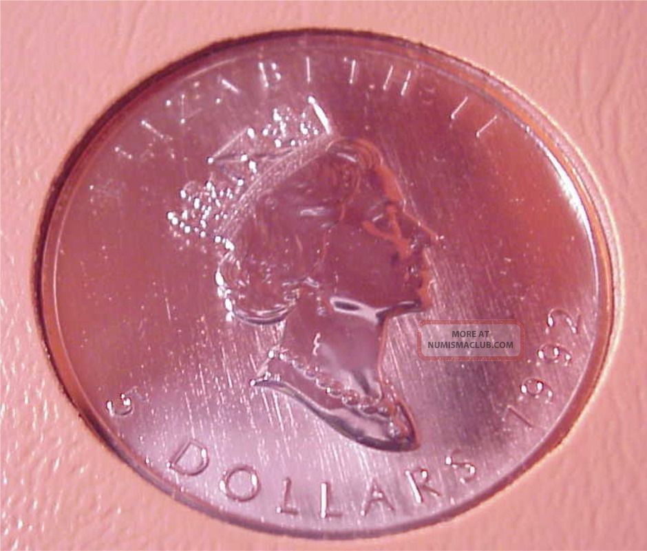 1988 - 2004 Canadian Silver Maples With Dansco Album