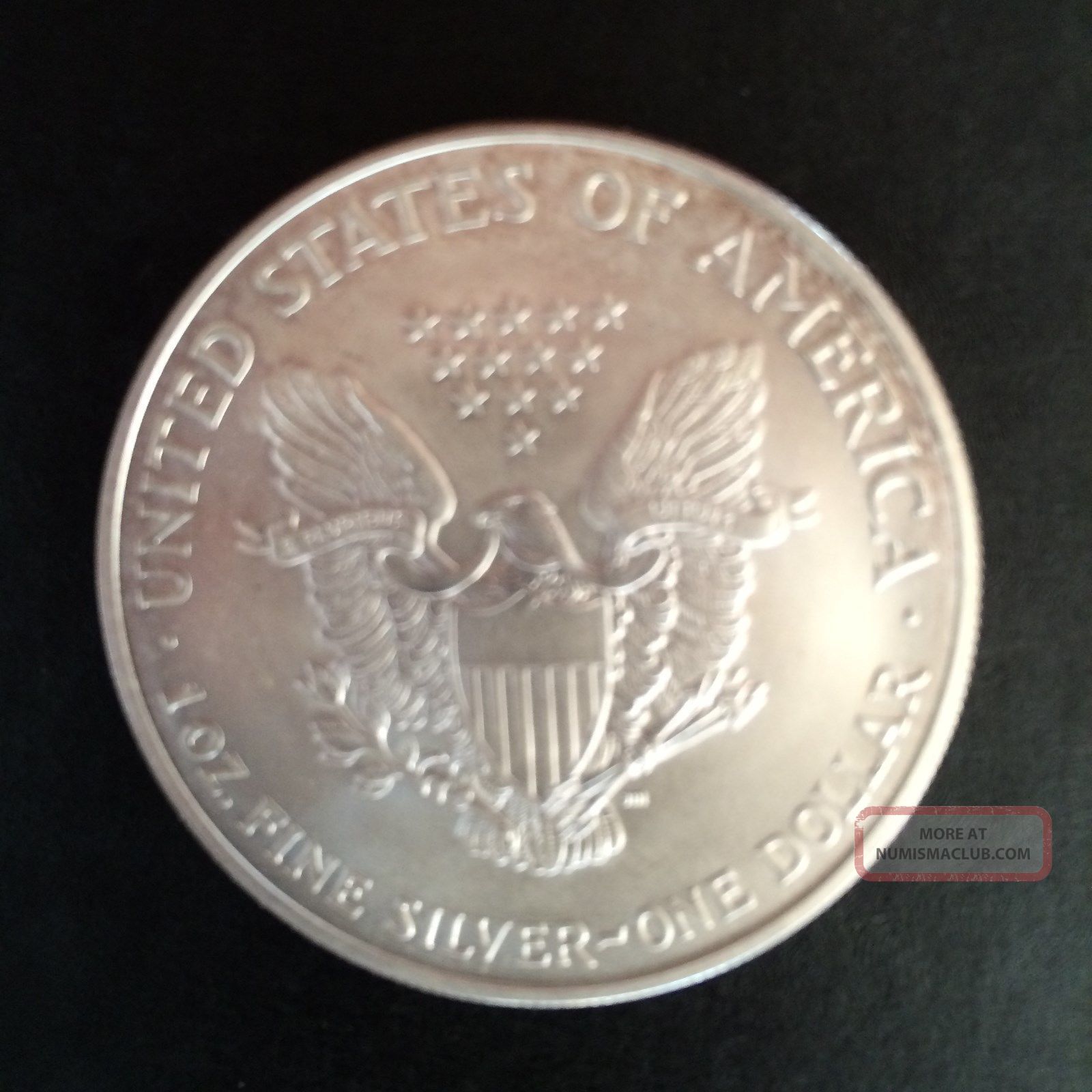 2003 American Eagle Silver Dollar Uncirculated 1 Oz Fine Silver