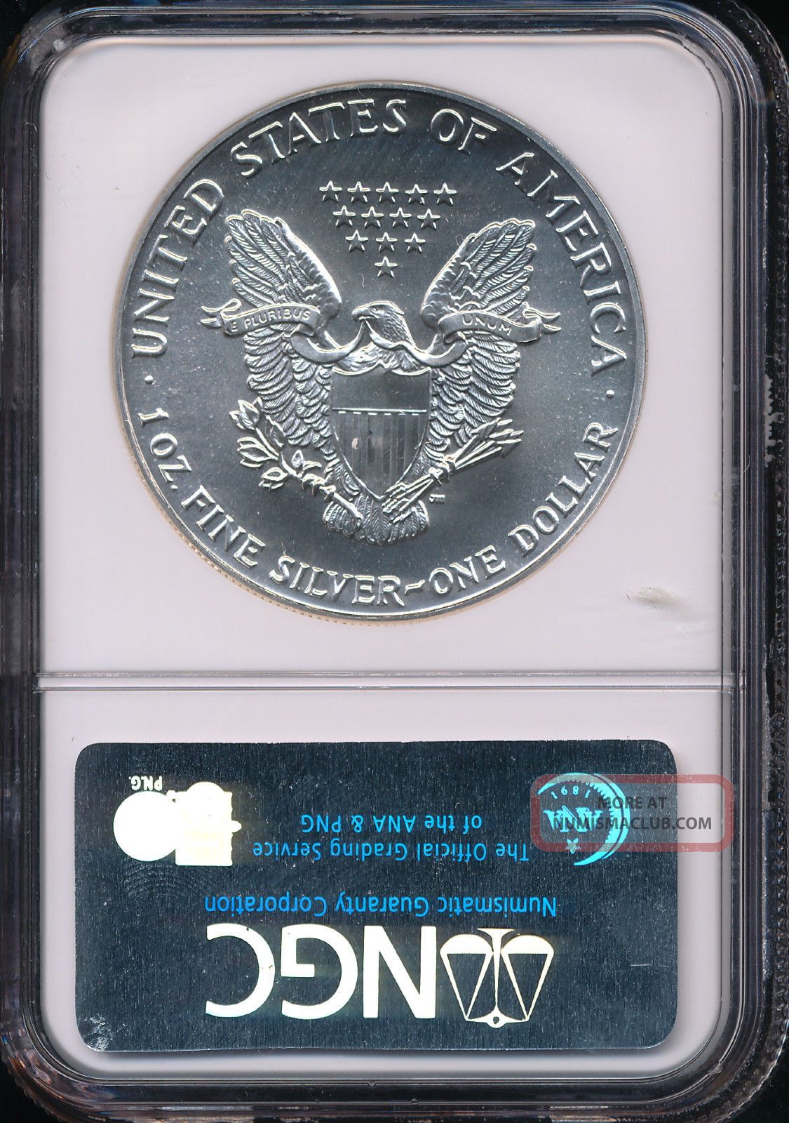 1988 Silver American Eagle Coin Ngc Ms 69 Aeg1655