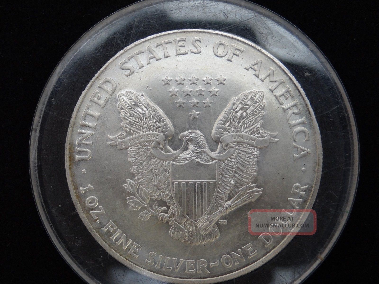 2002 American Eagle Walking Liberty Silver Dollar 1 Oz Fine Silver