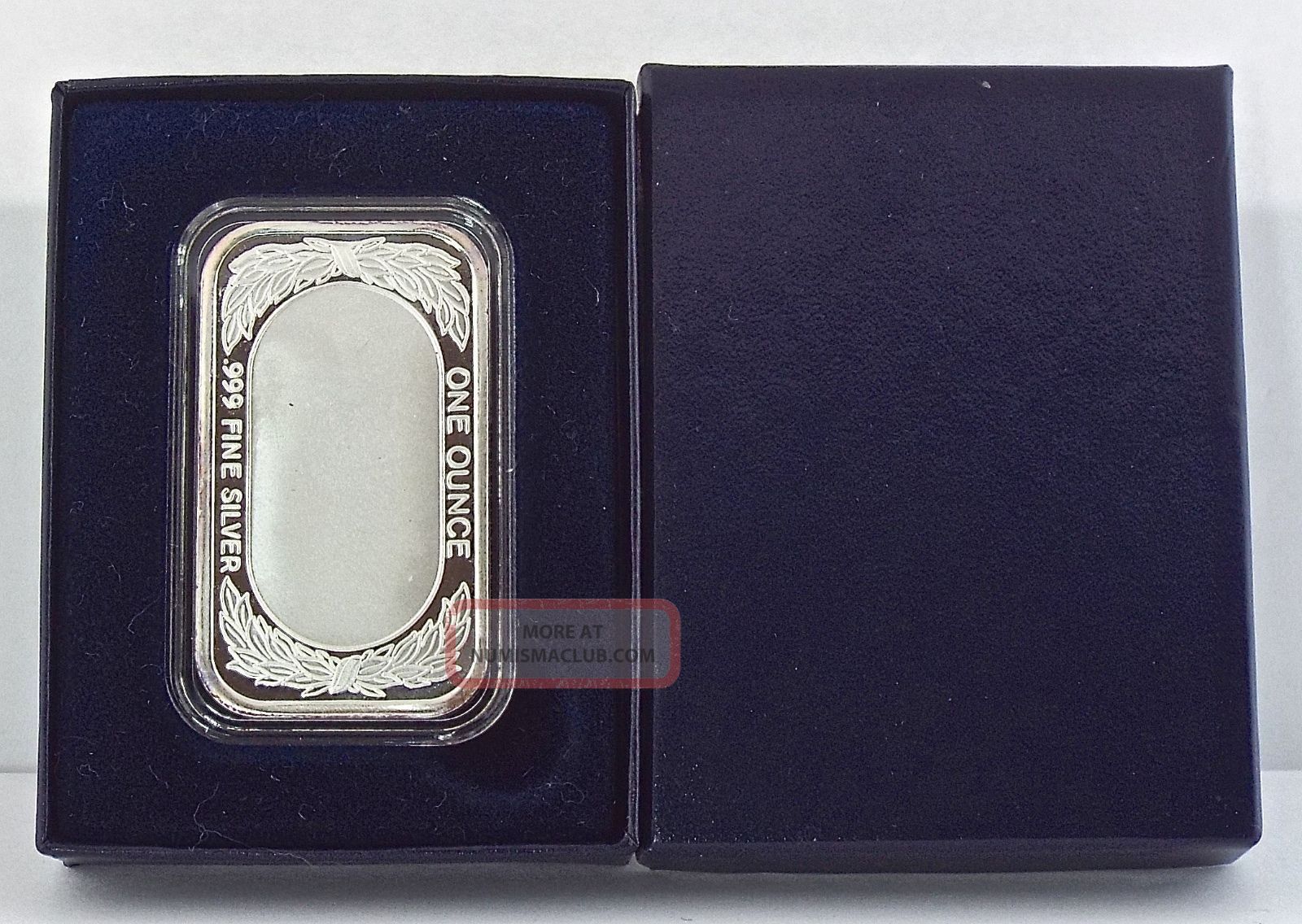 1oz - Ten Commandments -. 999 Pure Silver Bar - W/ Box & Air - Tite Case