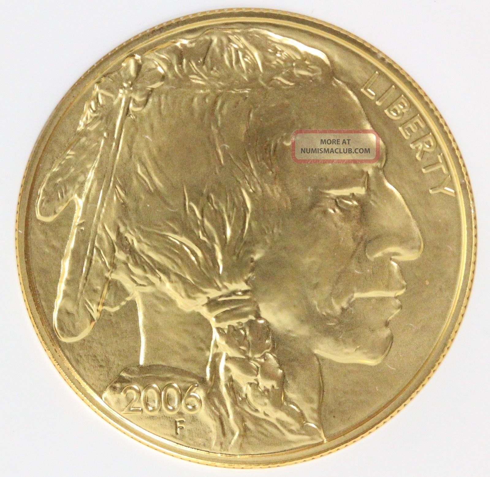 2006 1oz Gold Buffalo G$50. 9999 Fine First Strike Ncg Ms 70 Coin
