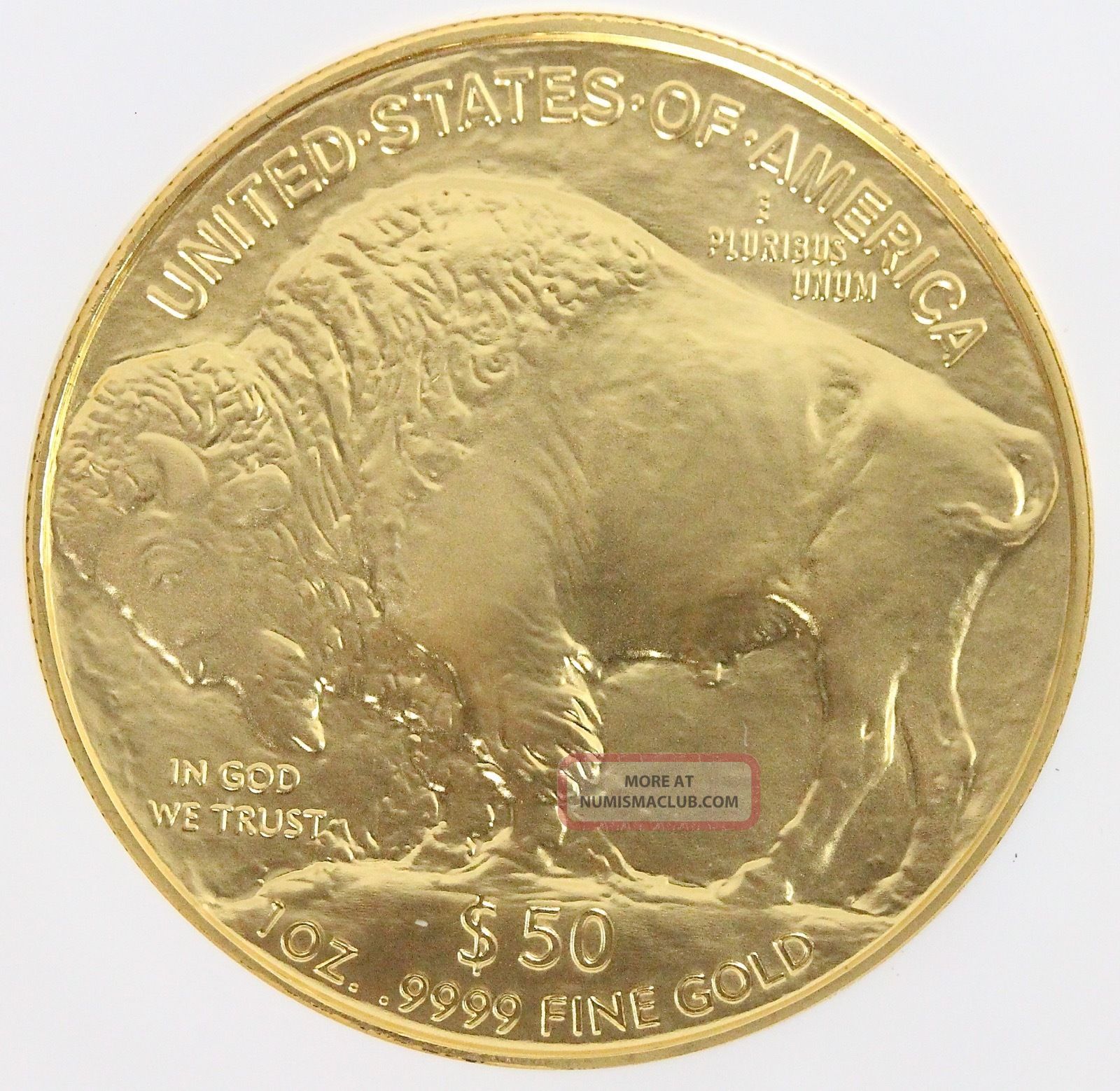 2006 1oz Gold Buffalo G$50. 9999 Fine First Strike Ncg Ms 70 Coin