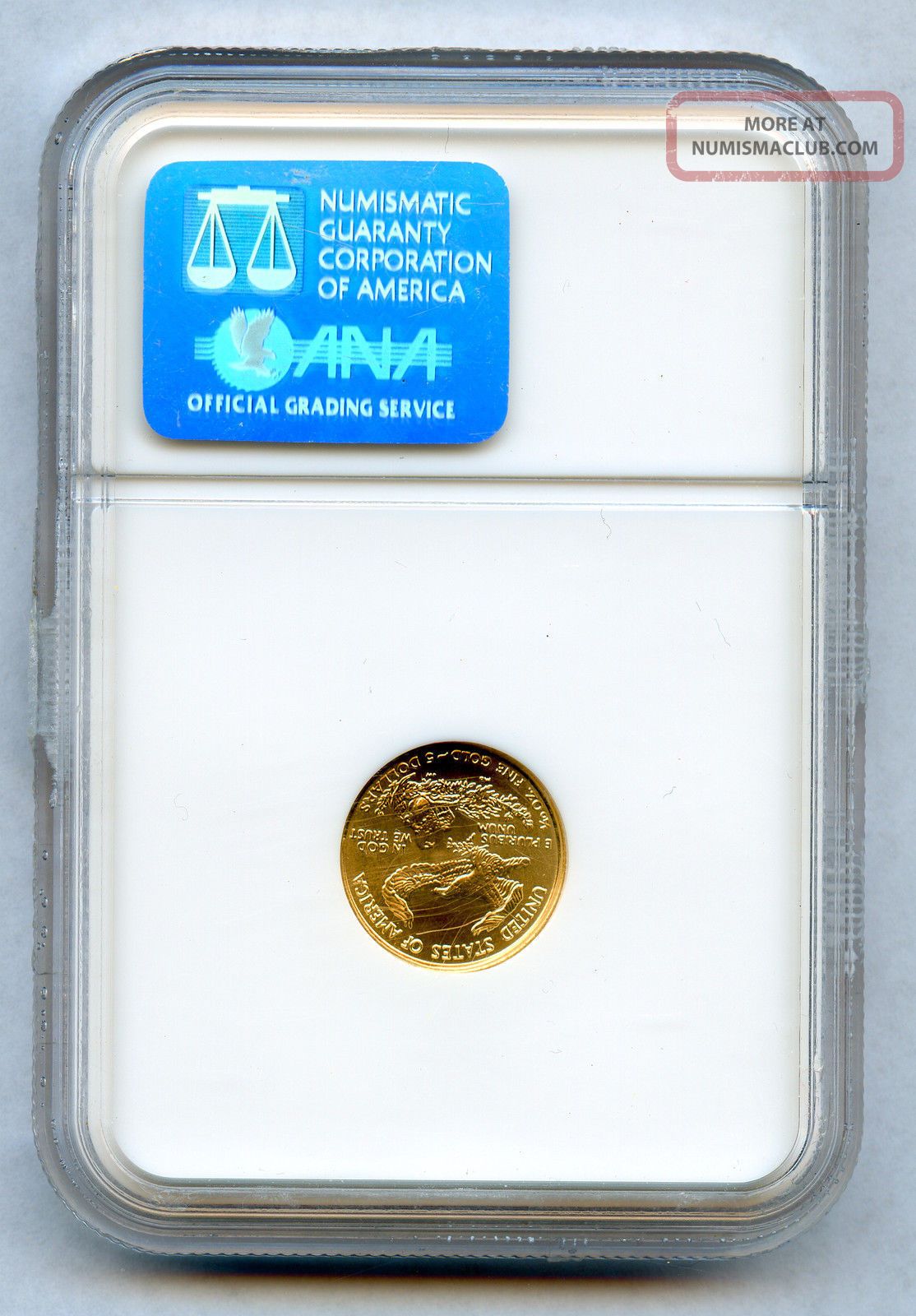 2000 Ms 70 American Eagle Gold Coin 1/10 Oz Valued $400 Collectors Ncg