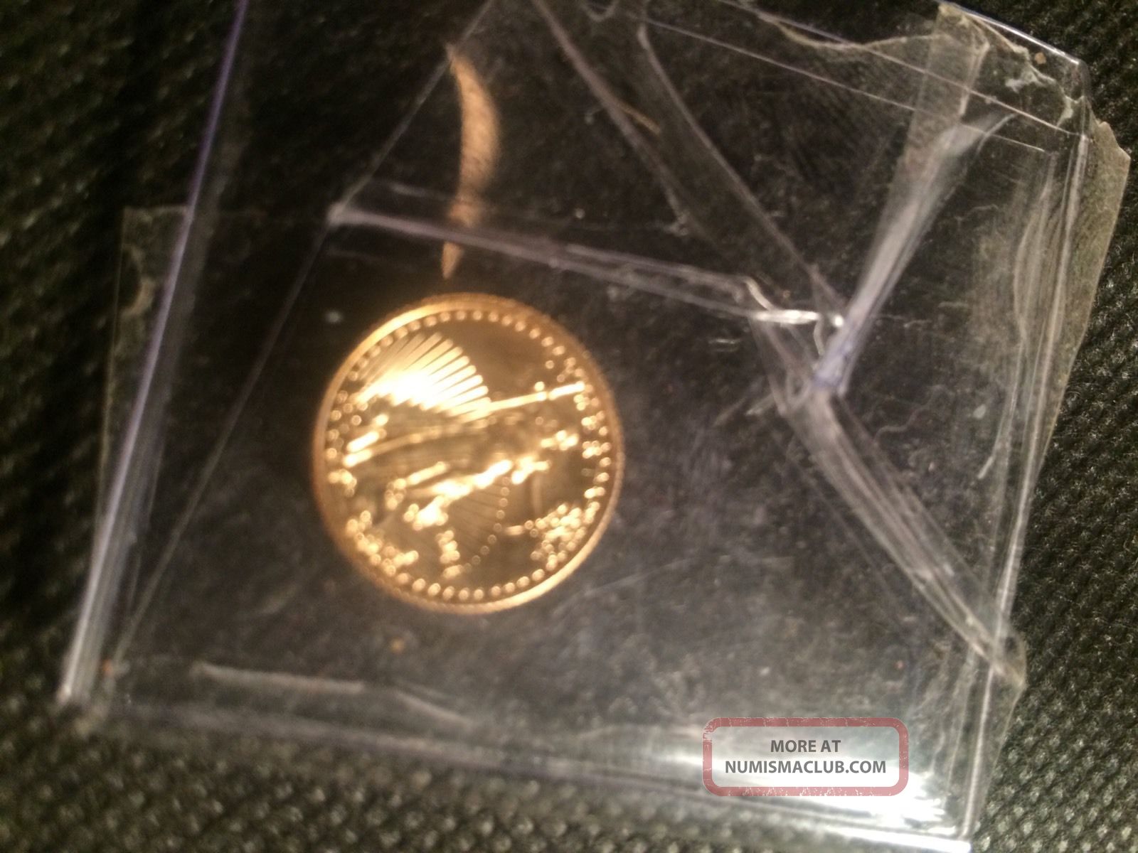 Estate 1/10 Th Oz. Fine Gold 5$ Us Coin