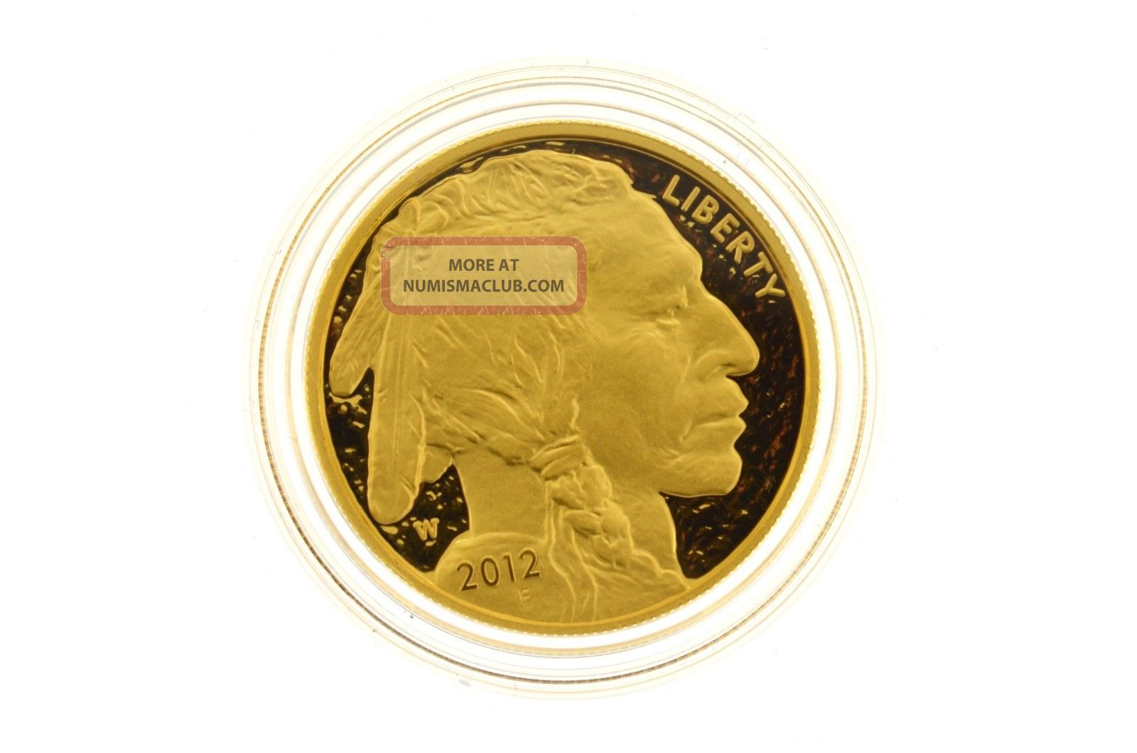 United States 2012 American Buffalo One Ounce Gold Proof Coin - Box & Info