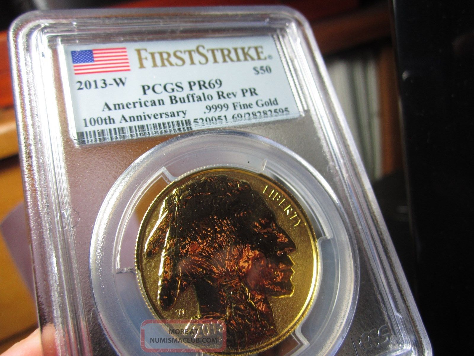 Reverse Proof Buffalo Pcgs 2013 - W 1 Oz Rev Proof $50. 00 A First ...