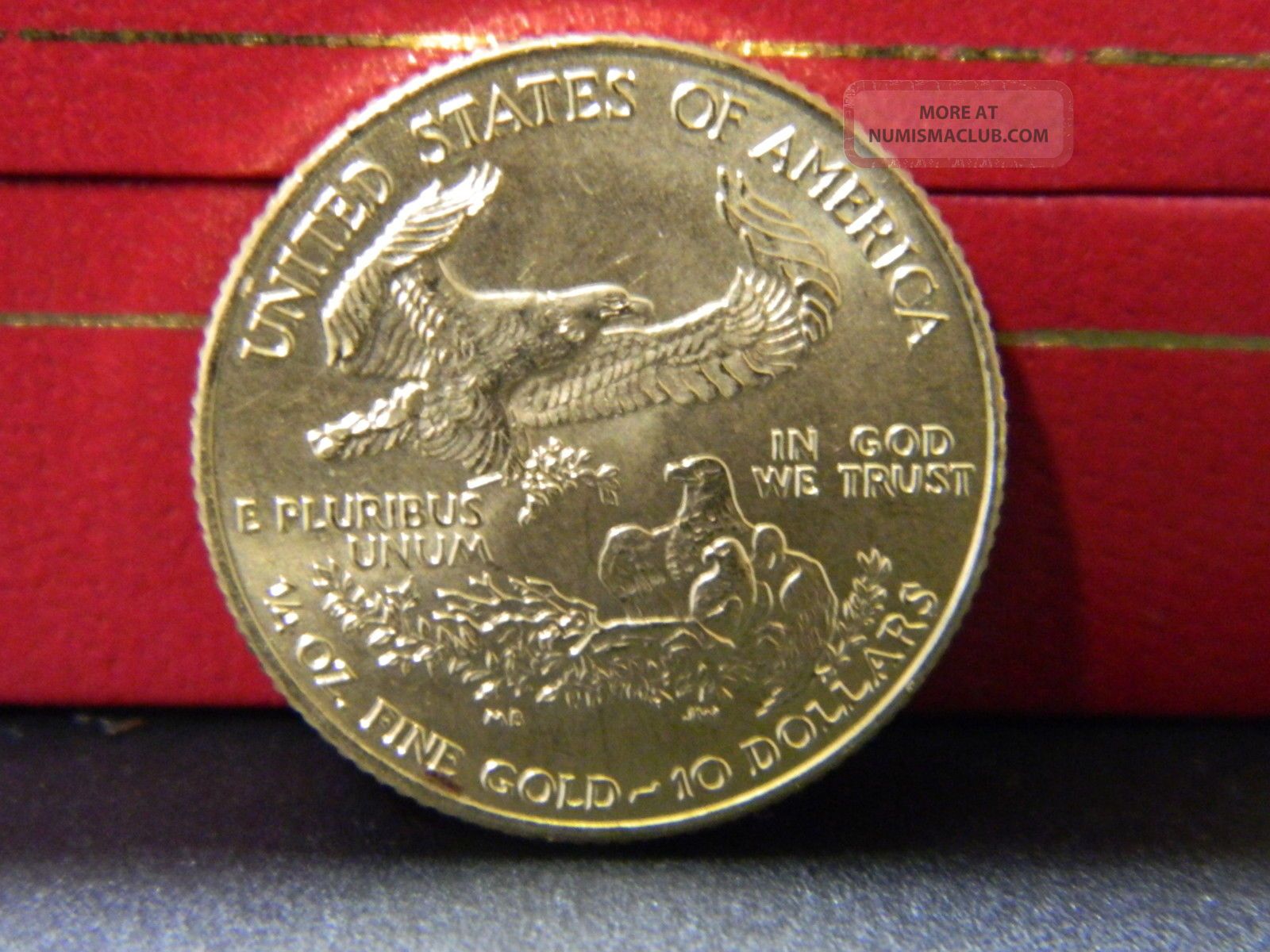 1999 1/4 Oz Gold American Eagle Coin. Gs550