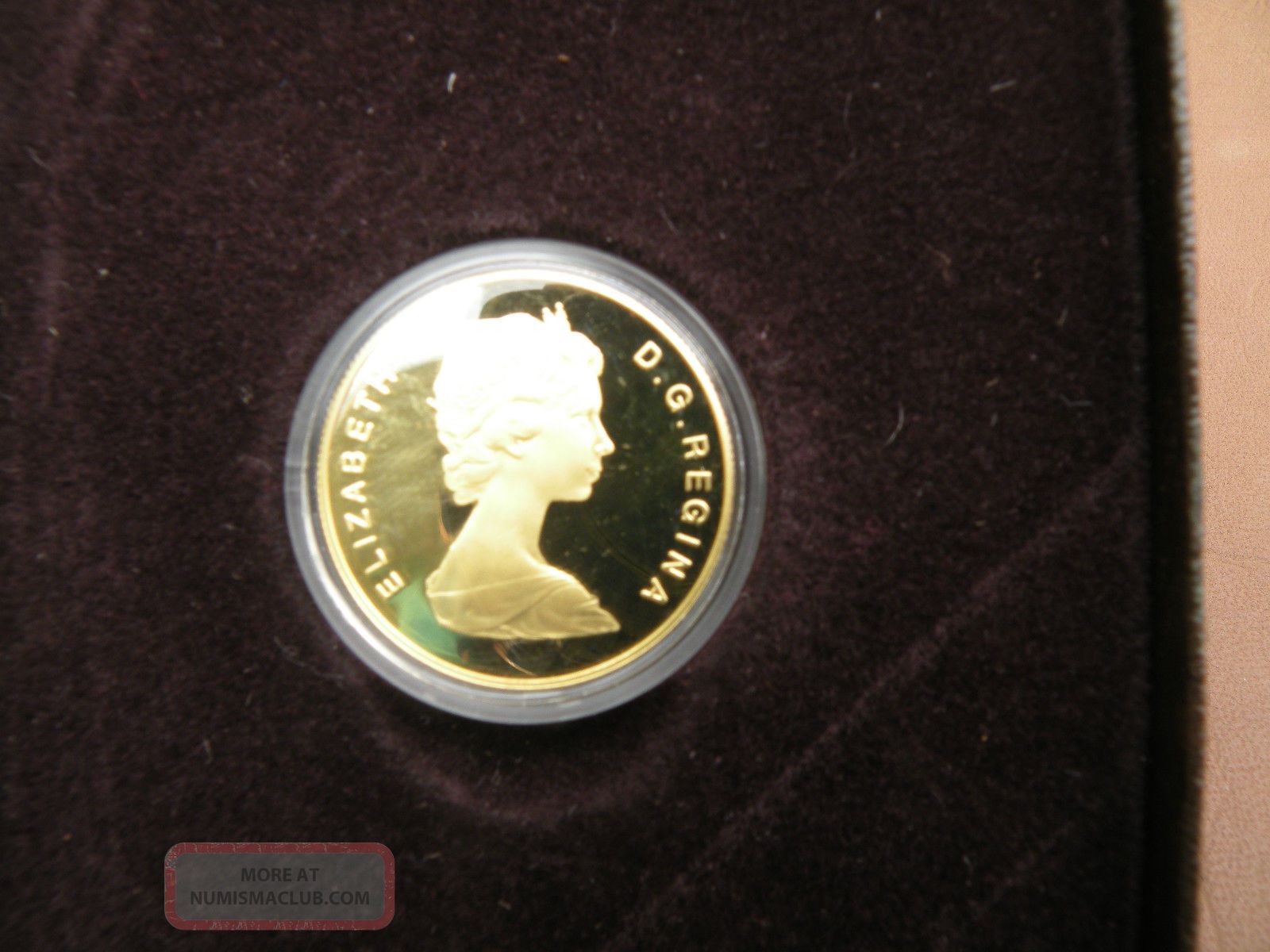 1983 Canada $100 22 Kt Gold Proof Coin And S2
