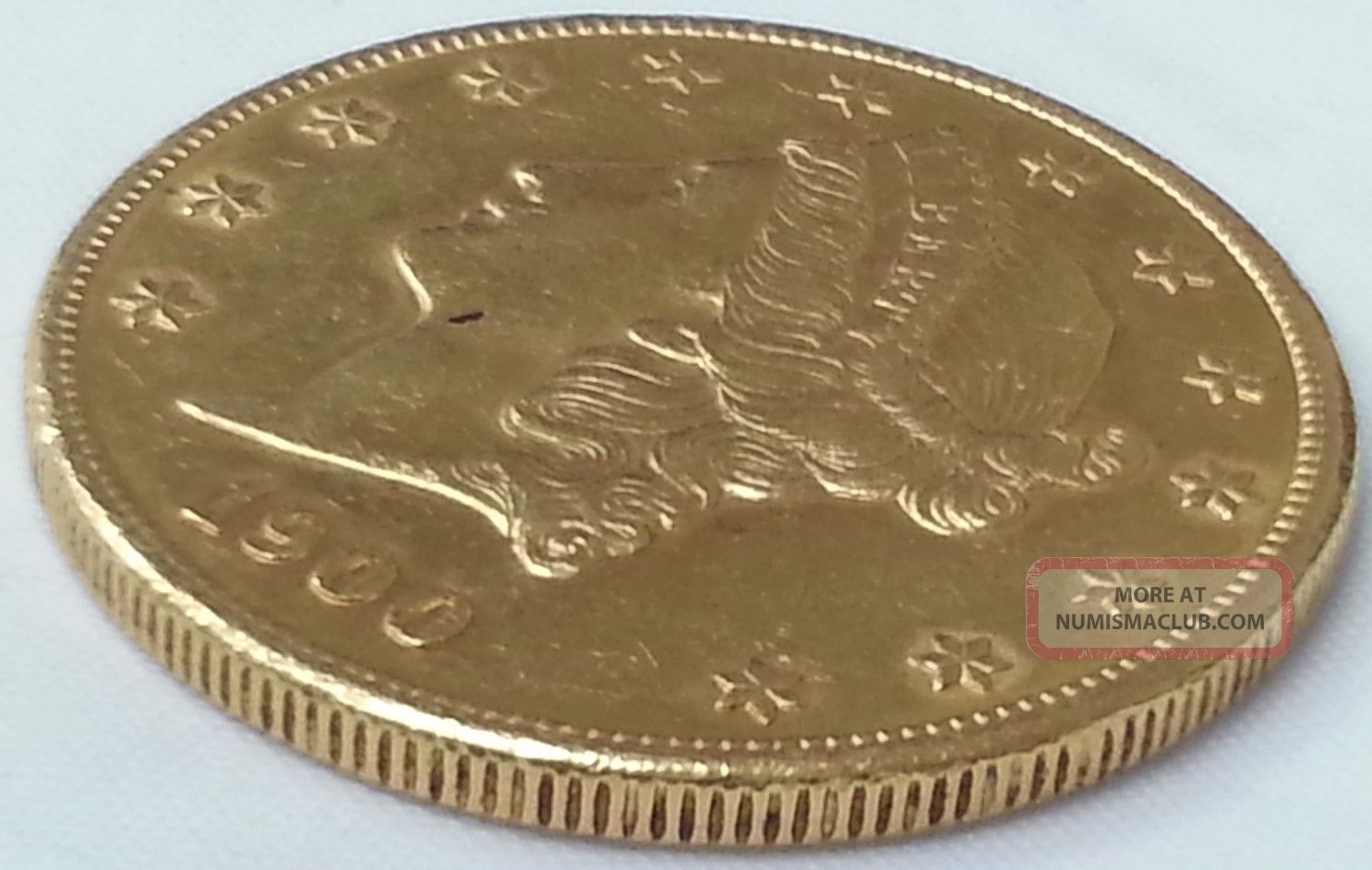 1900 - S $20 American Liberty Head Double Eagle Gold Coin Rare
