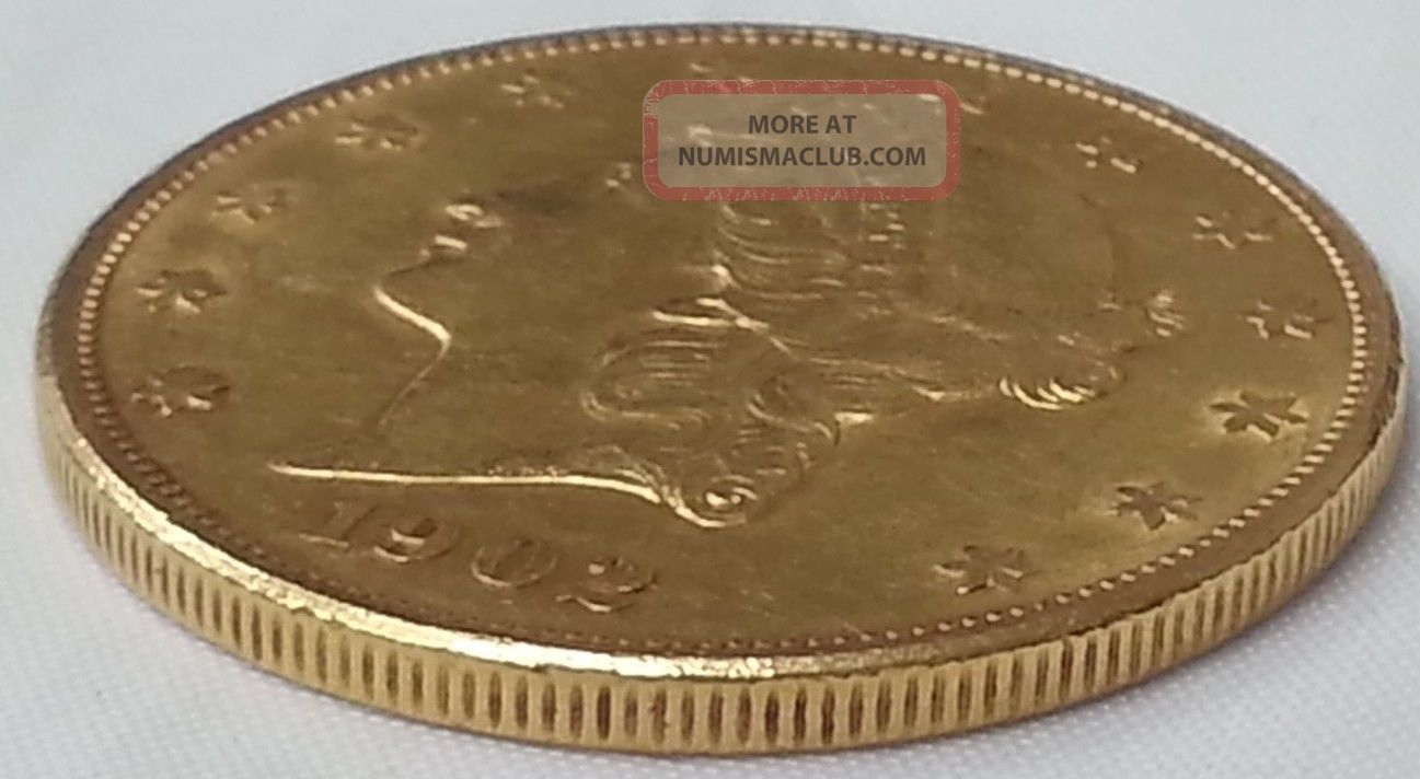 1902 - S $20 American Liberty Head Double Eagle Gold Coin Rare
