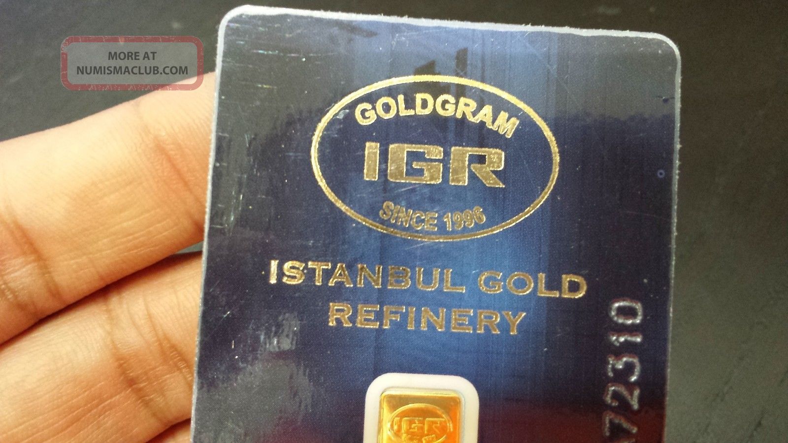 Iar Istanbul Gold Refinery 999. 9 Fine Gold 1. 0 Gram