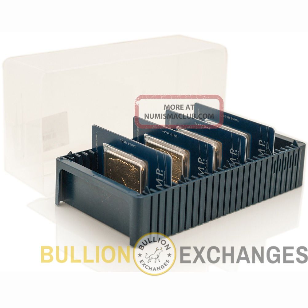 Pamp Suisse Bullion Storage Box - Holds 25 Assay Cards