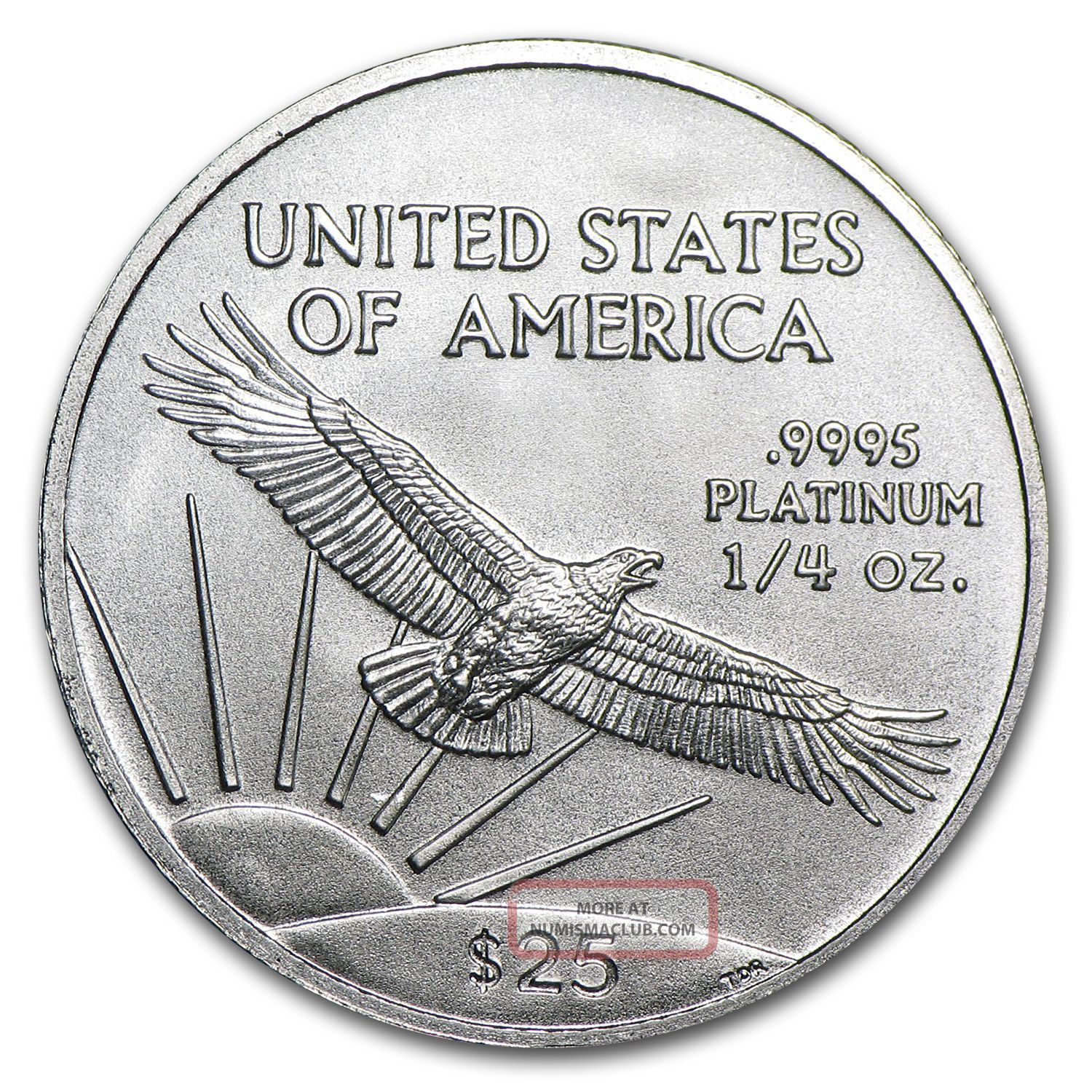 2004 1/4 Oz Platinum American Eagle Coin - Brilliant Uncirculated - Sku 153