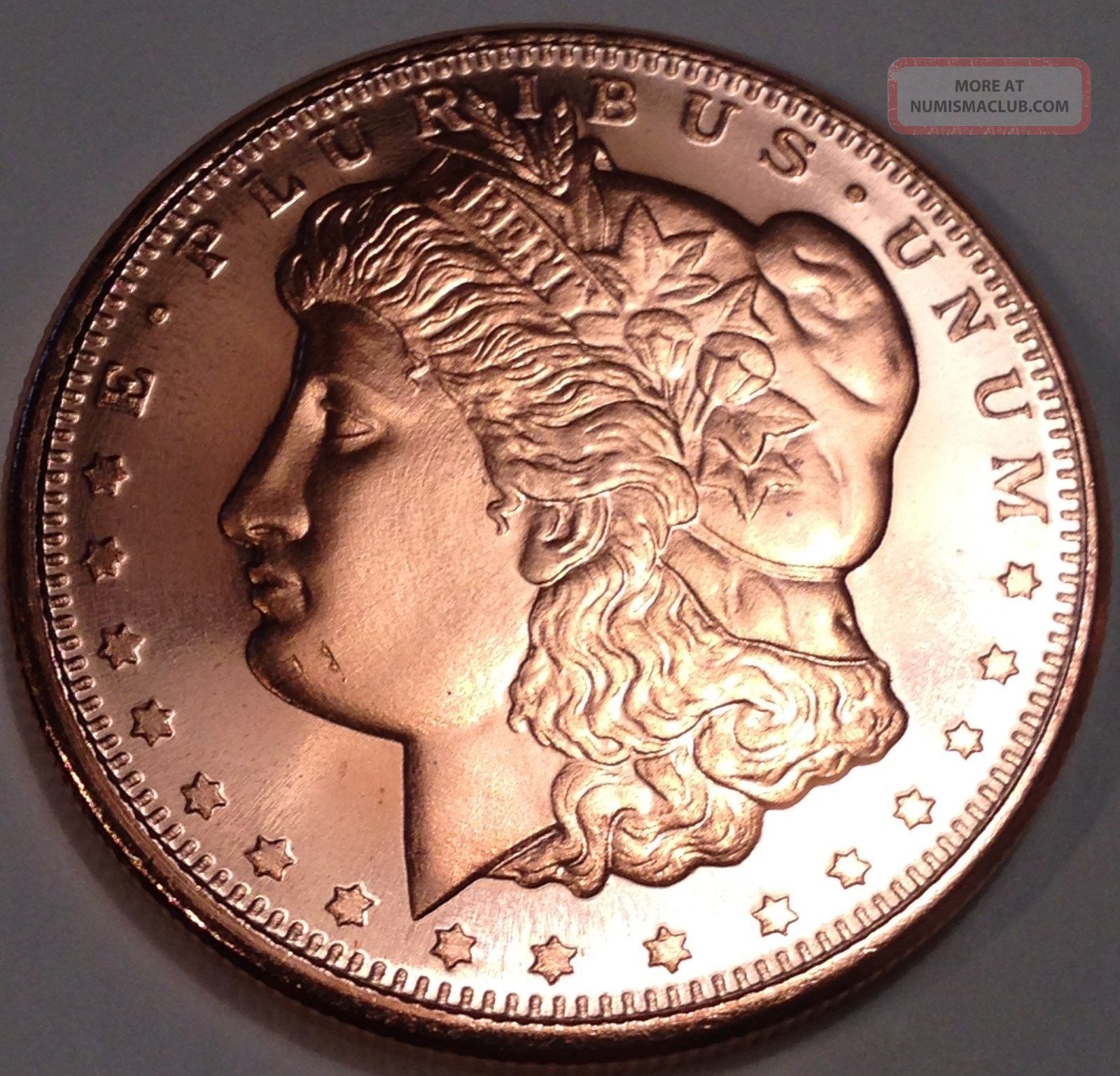  sale 1 Morgan Dollar 1oz Copper Round Proof
