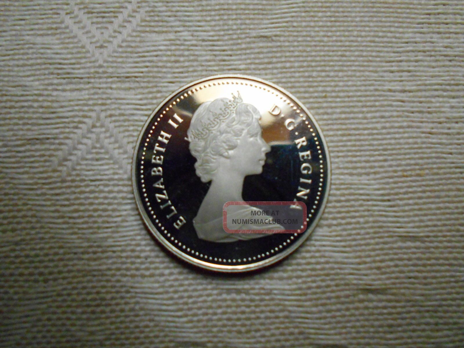 Gem 1985 Frosted Proof Nickel Dollar