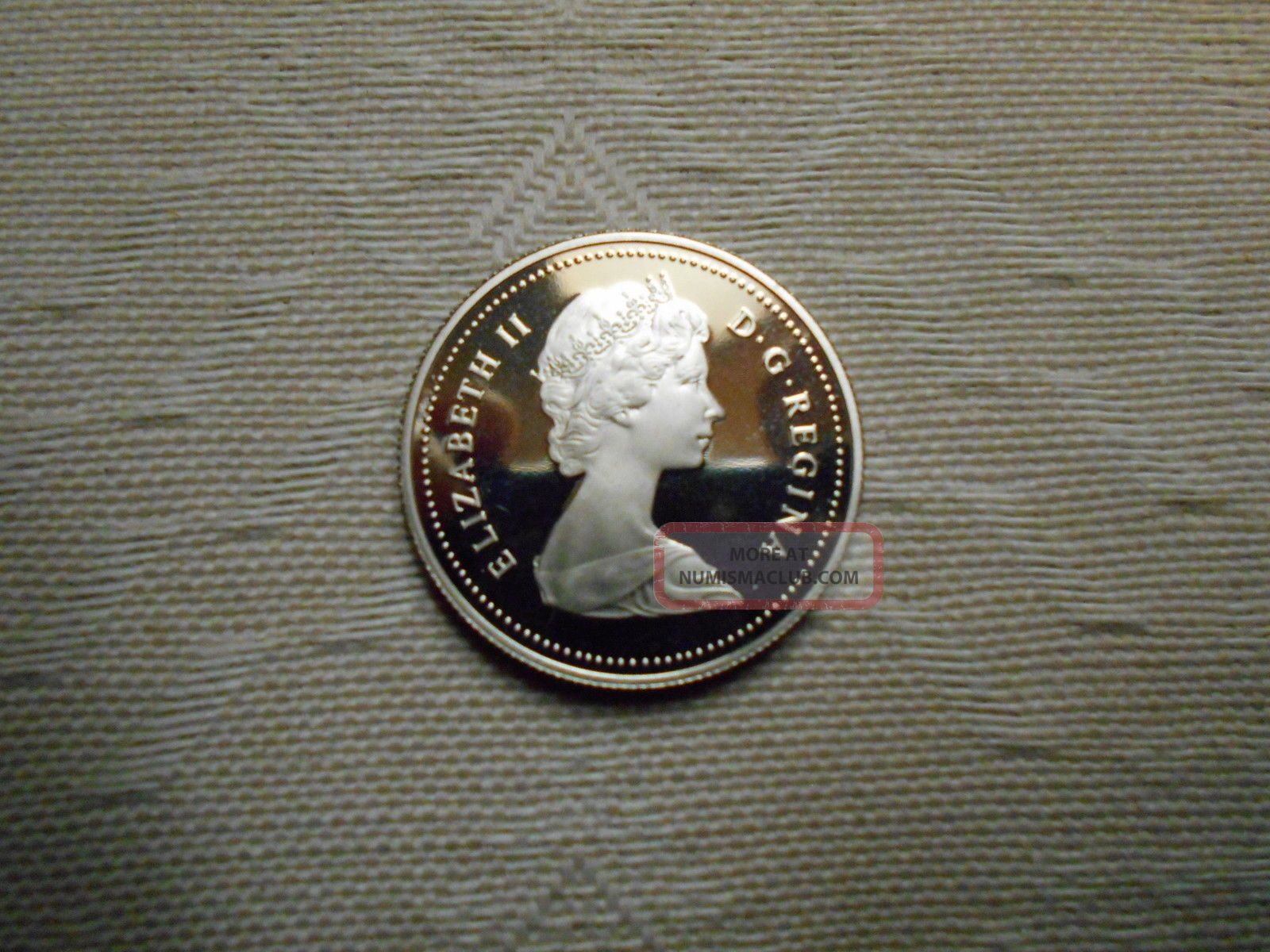 Gem 1981 Frosted Proof Nickel Dollar