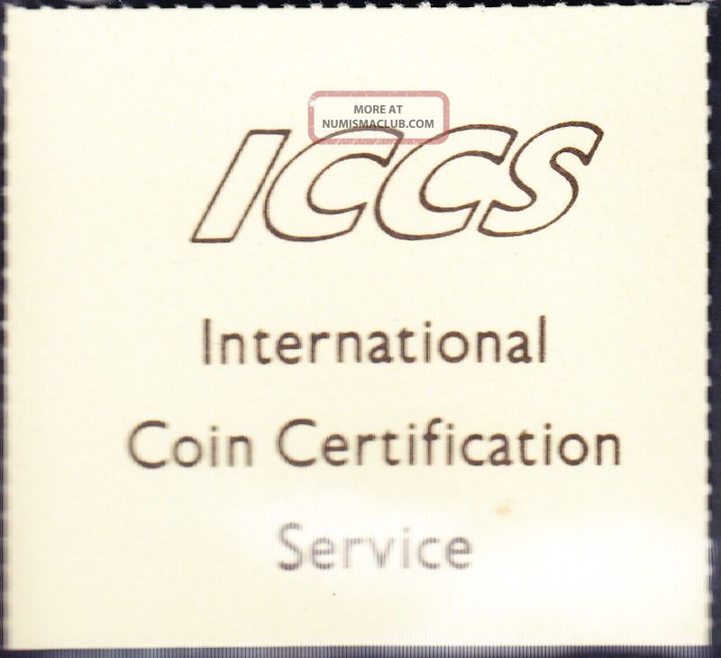 1949 Canada Iccs Graded Silver $1 Dollar Coin - Ms 62