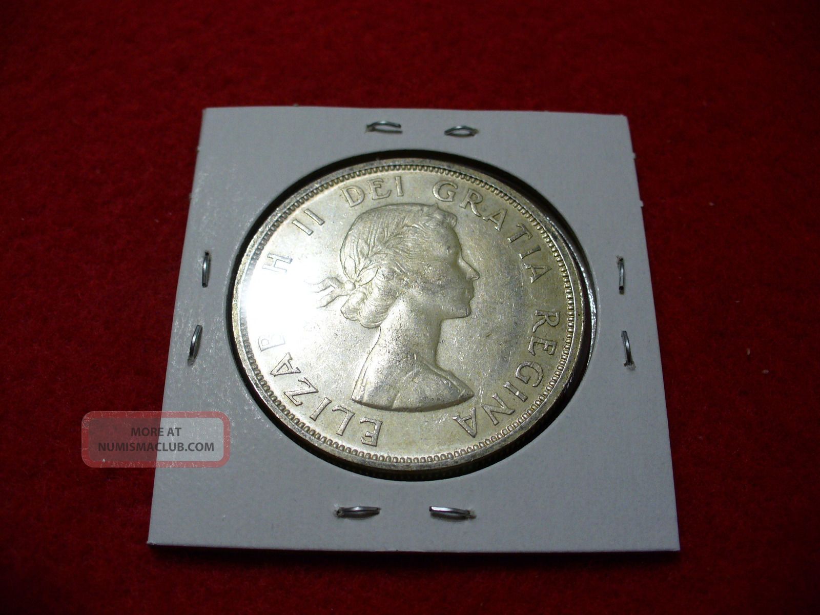 1959 Canada Silver Dollar Coin Grade See Photos