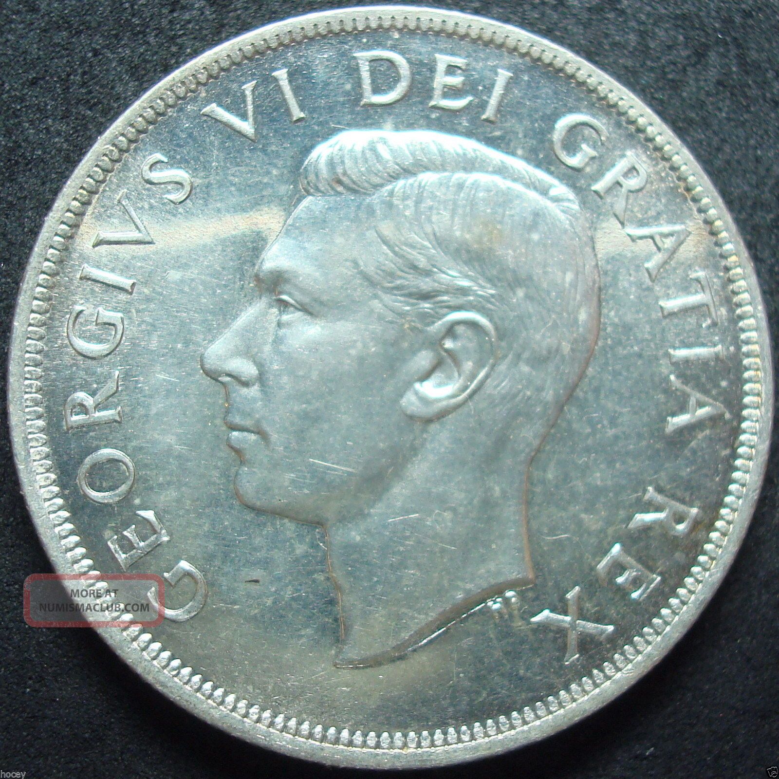 1949 Canada Silver Dollar Coin