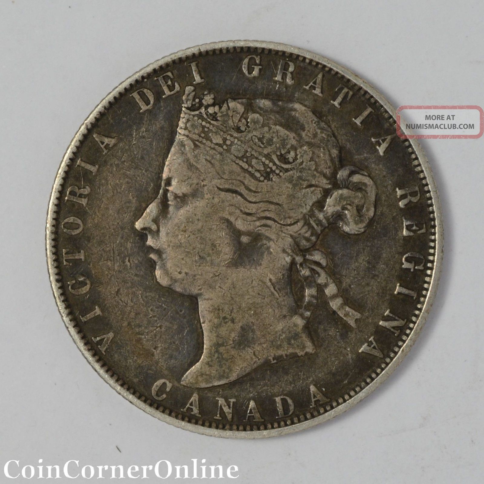 1870 Canadian Silver Half Dollar (ccx4147)