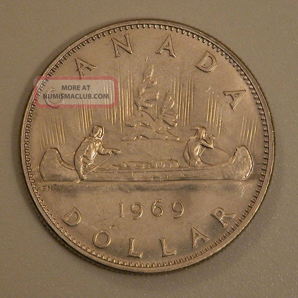 1969 Canadian Dollar canada Voyageur 1969 Canadian Dollar canada Voyageur